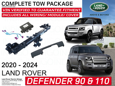 2020-2024 Land Rover DEFENDER Towing Receiver + Complete Wiring Combo ...