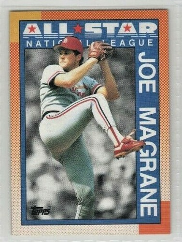 1990 Topps Baseball Card # 406 Joe Magrane AS - Cardinals | eBay