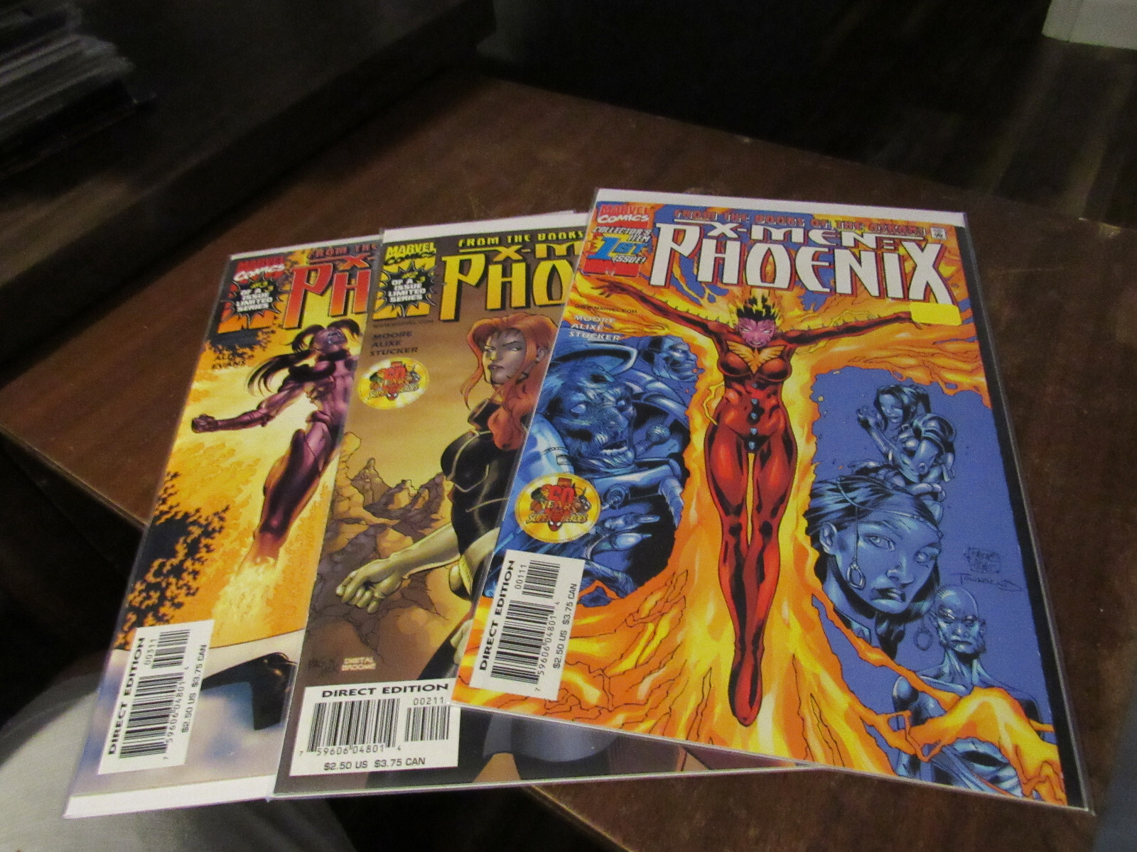 X-Men Phoenix Askani #1 2 3 Marvel Mini Series Comic Book Set 1-3 ...