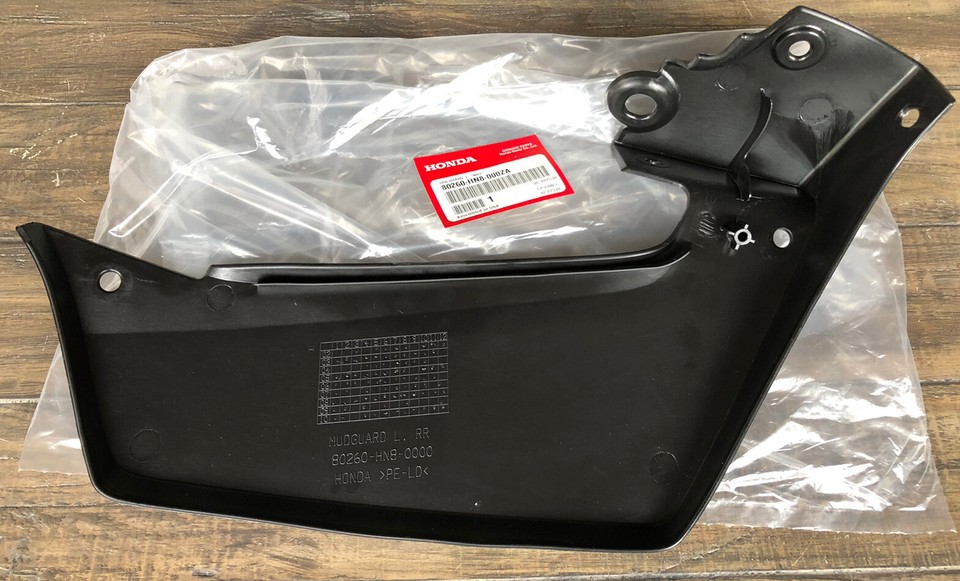 OEM 2003-2020 Honda Rincon 650 680 Rear Left Mudflap Mud Flap Fender ...