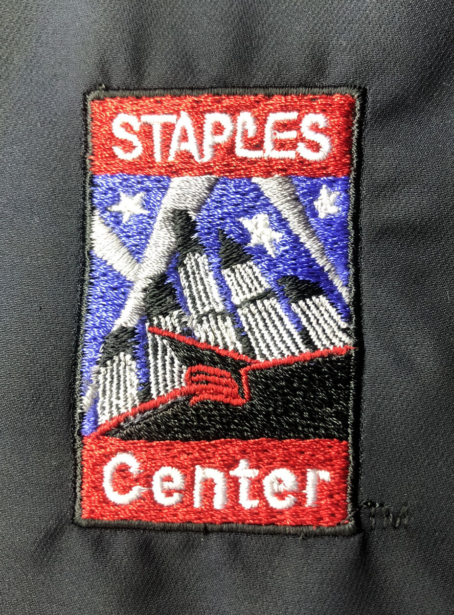 Nike STAPLES CENTER Employee/Crew Pullover Sweatshirt… - Gem