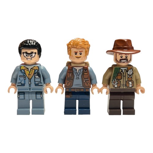 Lego Jurassic World 75935 Minifigures Lot jw044 jw076 Danny Nedermeyer ...
