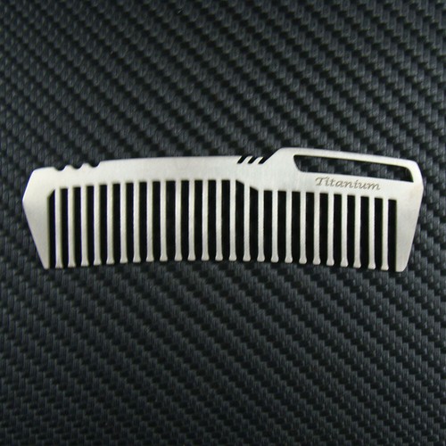 Pure Titanium Comb Ti Anti-allergic Hair Combs EDC | eBay
