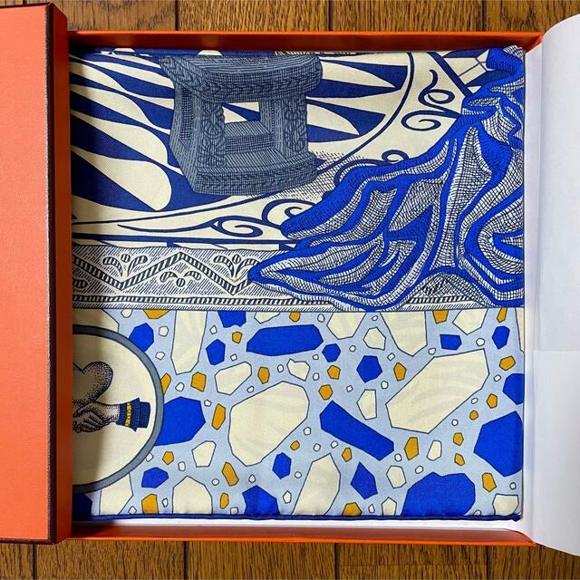 Hermes Scarf La Danse des Amazones 90 cm Silk blue Carre Hermes Scarf La Danse des Amazones 90 cm Silk blue Carre