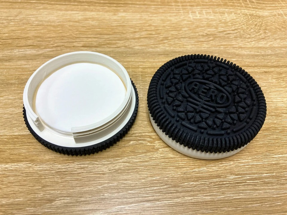 Oreo Style Filter Holder for AeroPress - Cookie Shape Filter Storage ...