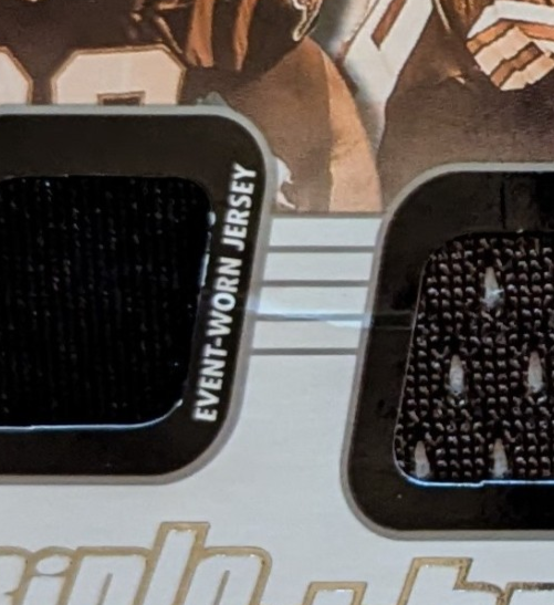 Rudi Johnson James Jackson Travis Minor 2001 Fleer Legacy Triple ...