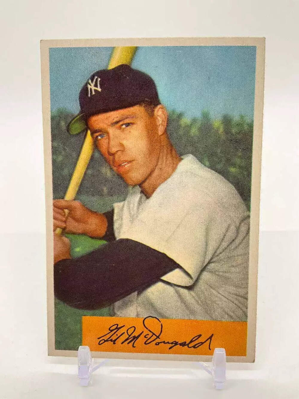 Gil McDougald 1954 Bowman #97 New York Yankees EX #2 | eBay