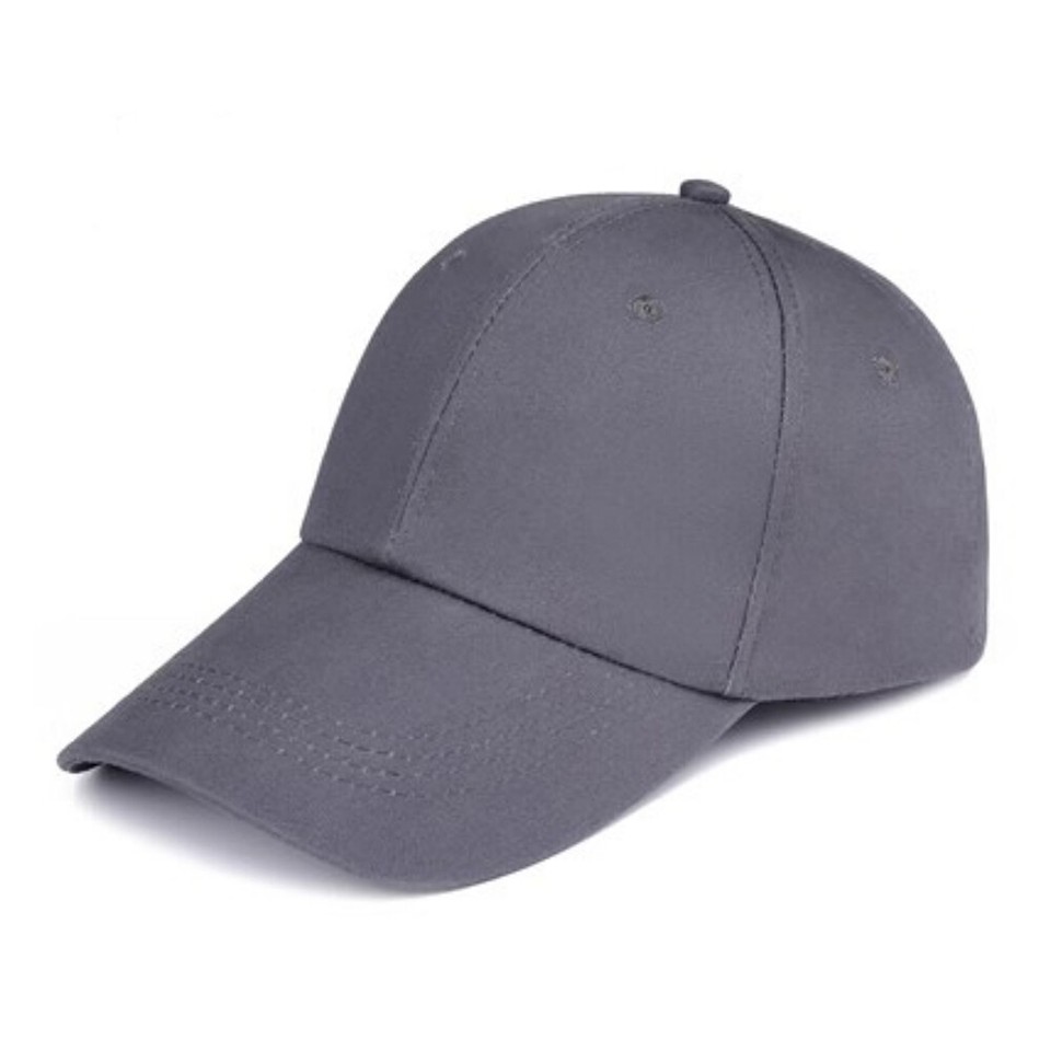 Cotton Cap Baseball Caps Hat Adjustable Polo Style Washed Plain Solid ...