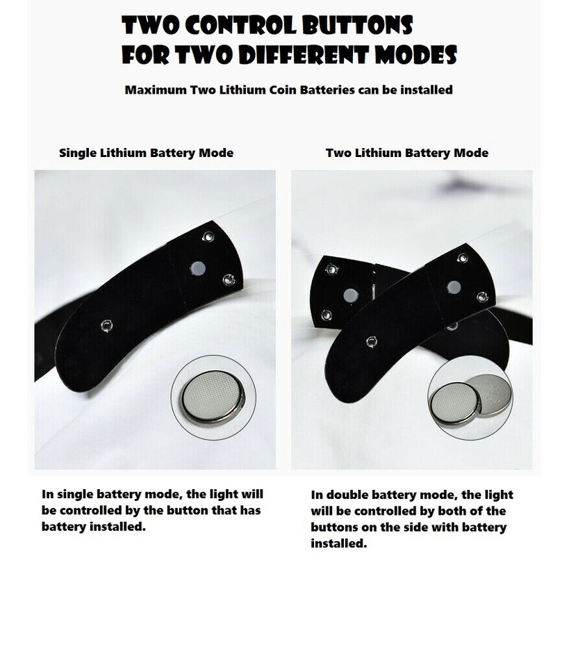 LED Light Up 7 Color Clear Lenses Visor Glasses Goggles Cyberpunk Rave ...