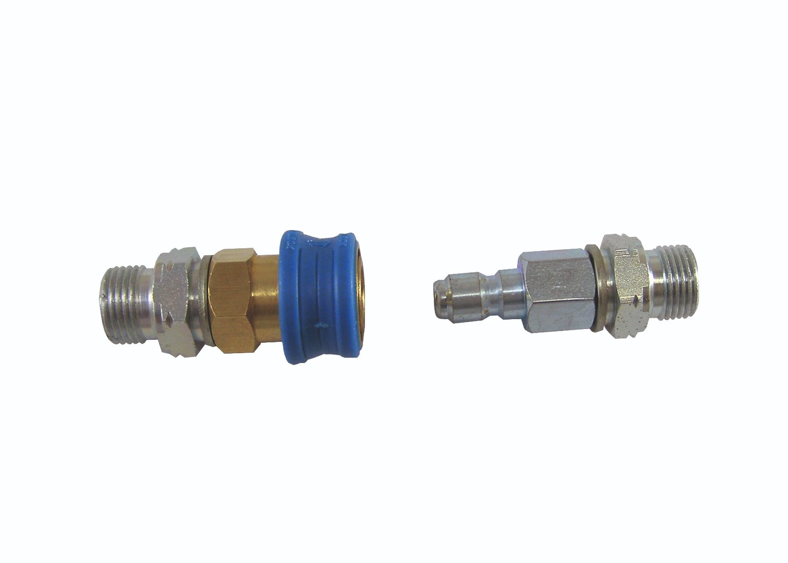 Pressure Washer 11.6mm Quick Release Compact Coupling M18 Male Pair | eBay