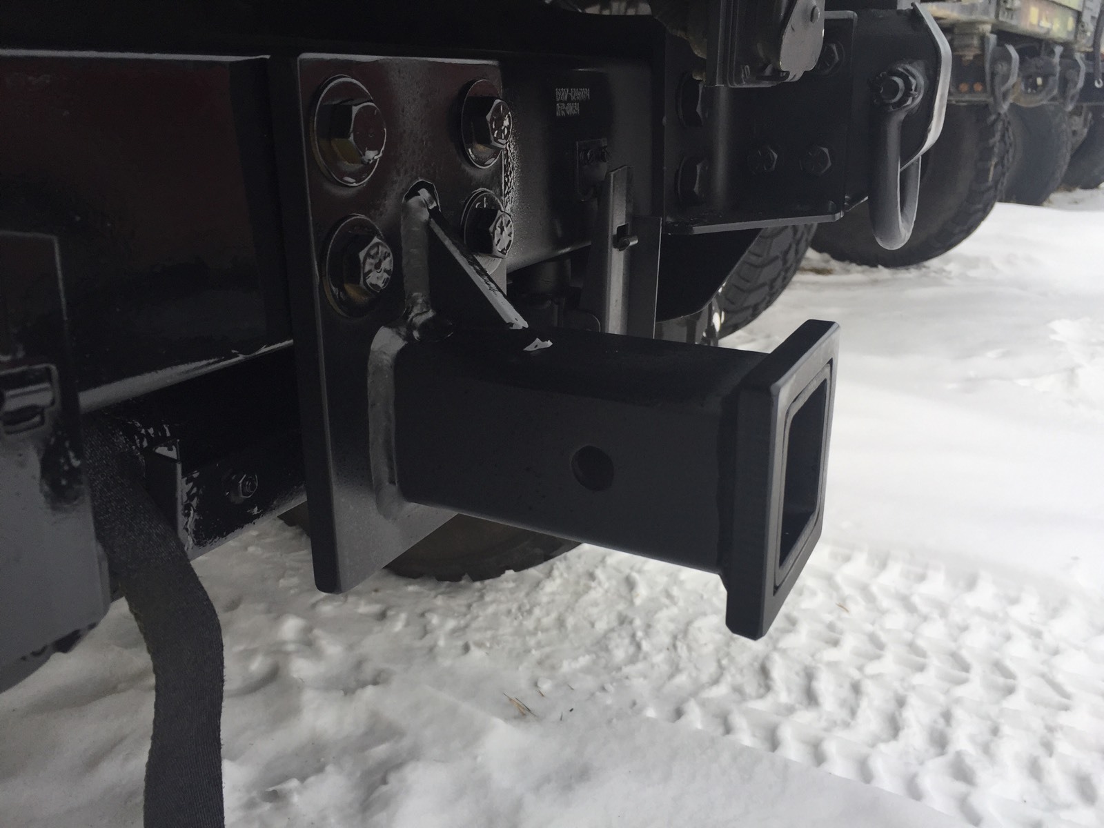 M998 MILITARY HUMVEE Receiver Trailer Hitch 2" Fits M151 WILLYS JEEP MB ...