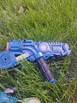 Nerf Mega Blitz Ripchord Blaster, 1997 Nerf Gun Blitz Rip Chord Blaster ...