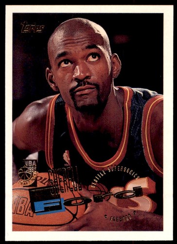 1995-96 Topps Sherell Ford Rookie #243 Seattle Supersonics Basketball ...