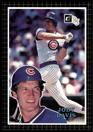1985 Donruss Action All-Stars Jumbo Jody Davis Chicago Cubs #54 | eBay