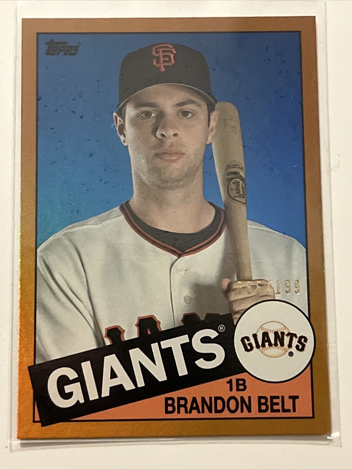 2013 Topps Archives Gold #118 Brandon Belt #/199 | eBay