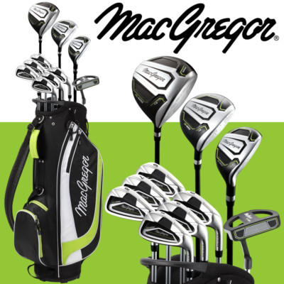 MACGREGOR CG4000 MENS COMPLETE GOLF SET +DELUXE GOLF CART BAG / 2026 ...