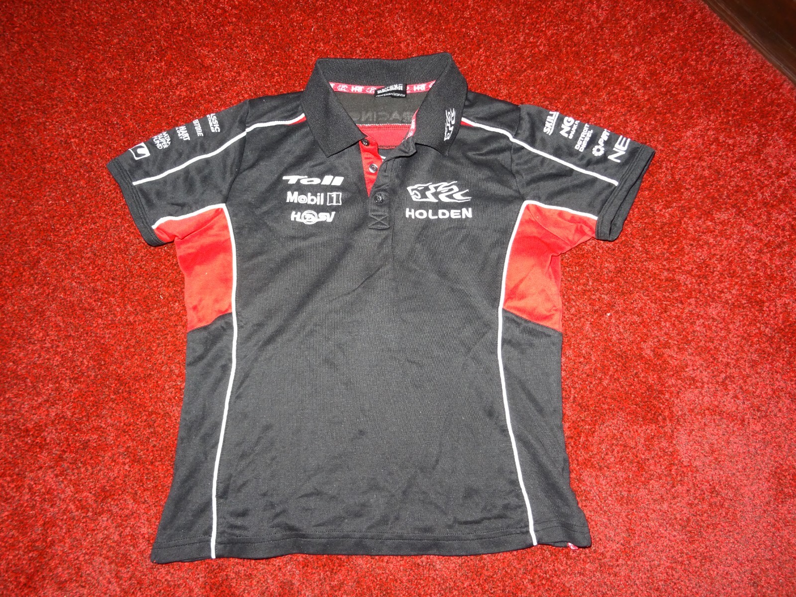 HOLDEN RACING V8 SUPERCAR MOTORSPORTS SHIRT BLACK RED… - Gem