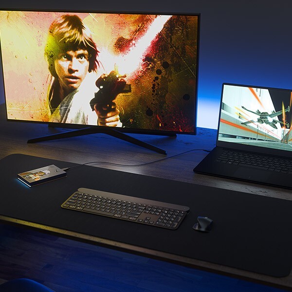 Seagate 2TB Luke Skywalker SE FireCuda USB 3.2 External Hard Drive ...