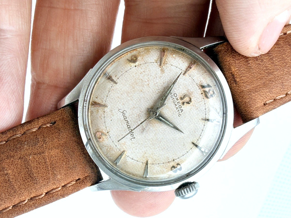 1949 Omega Seamaster Automatic Cal. 351 ORIGINAL DIAL BUMPER STAINLESS ...