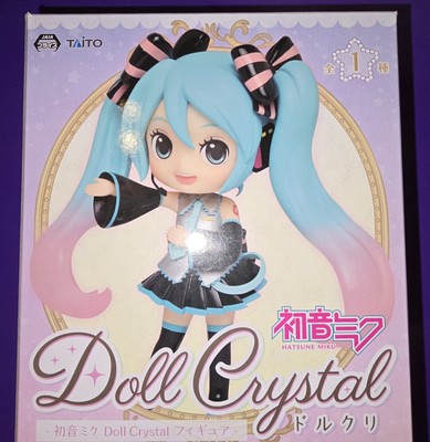 Miku Hatsune Regular Doll Crystal Figure Vocaloid TAITO | eBay