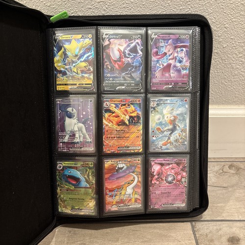 Pokemon Card Binder Collection Lot Charizard ex, Mewtwo ex, V And Ex ...