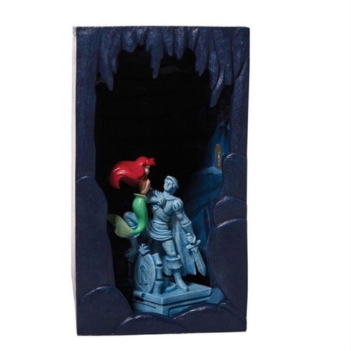 Disney Showcase Ariel with Eric Statue Secret Cave Bookend | eBay