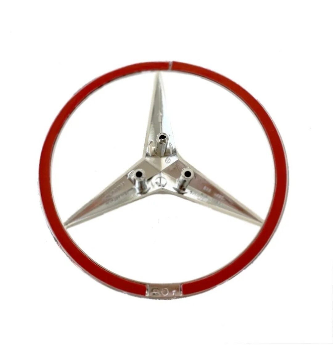 Mercedes C-CLASS W204 CHROME Rear Boot-Lid Star Badge 2008 - 2014 ...