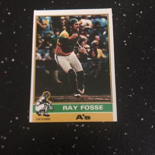 Ray Fosse 1976 Topps Baseball #554 MLB Oakland Athletics Catcher | eBay