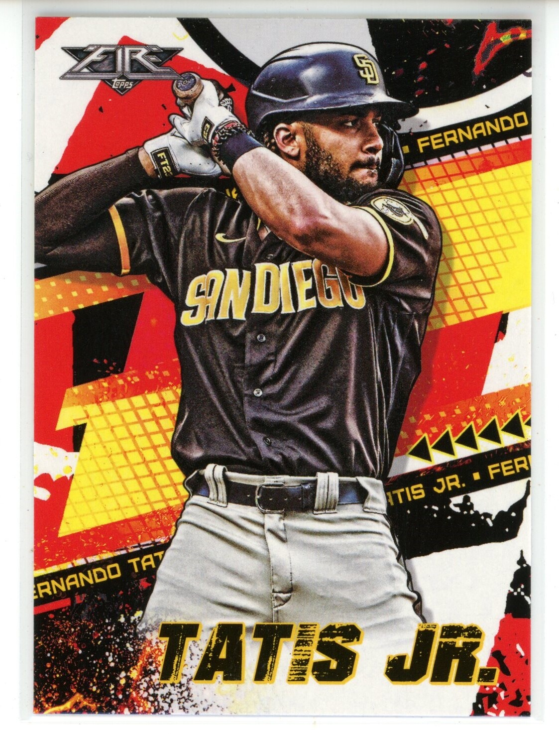 2022 Topps Fire #102 Fernando Tatis Jr. (Padres) | eBay