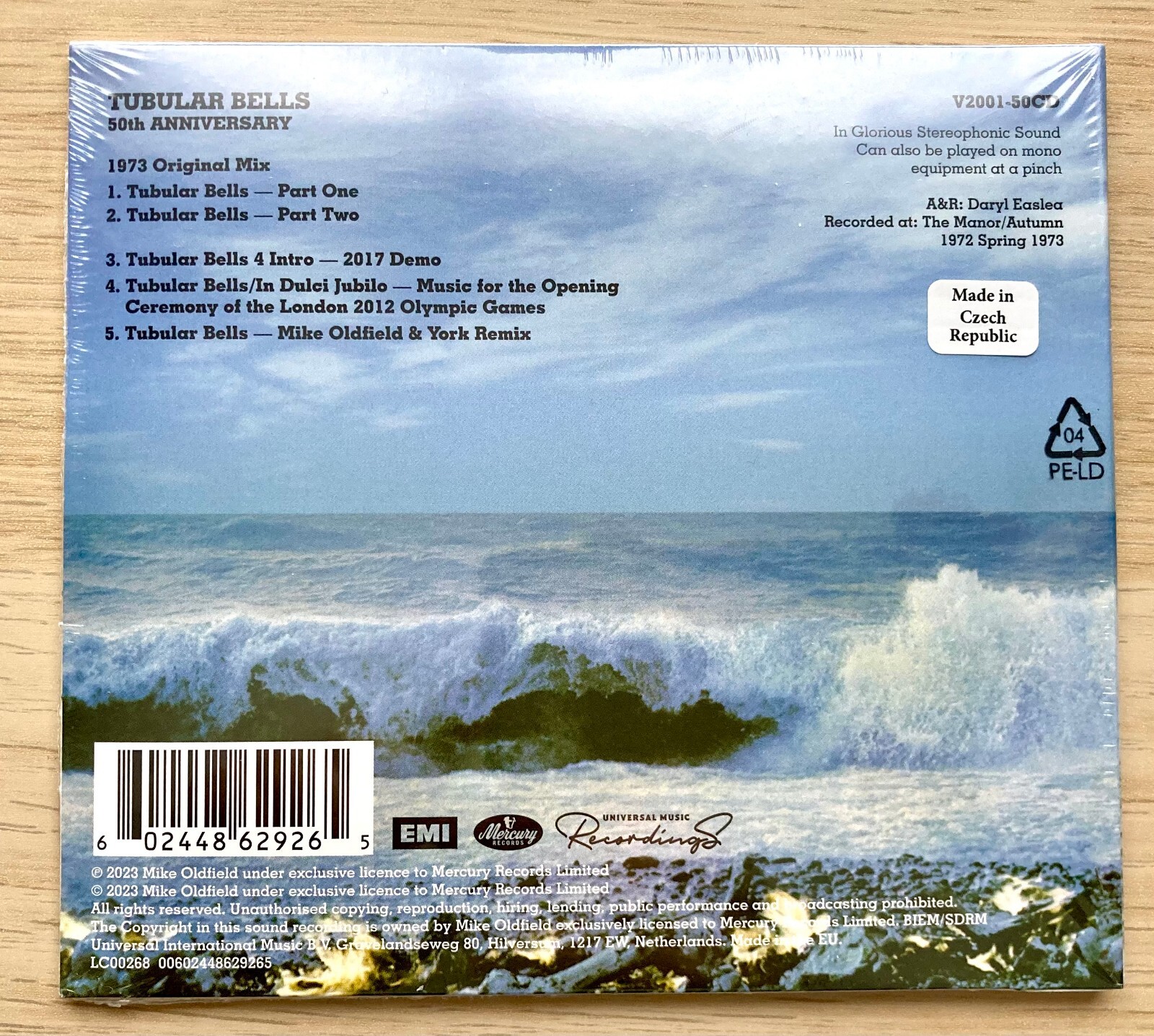 Mike Oldfield - Tubular Bells (50th Anniversary Edition) NEW CD Album ...