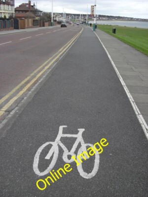 Photo 6x4 Coastal cycle path Seaburn sea front Sunderland/NZ3957 c2013 ...