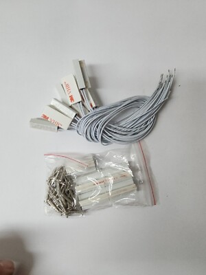 C & K Sensor (10 Pcs) Magnetic Proximity Reed Switch MPS45WGW 50VAC/DC ...