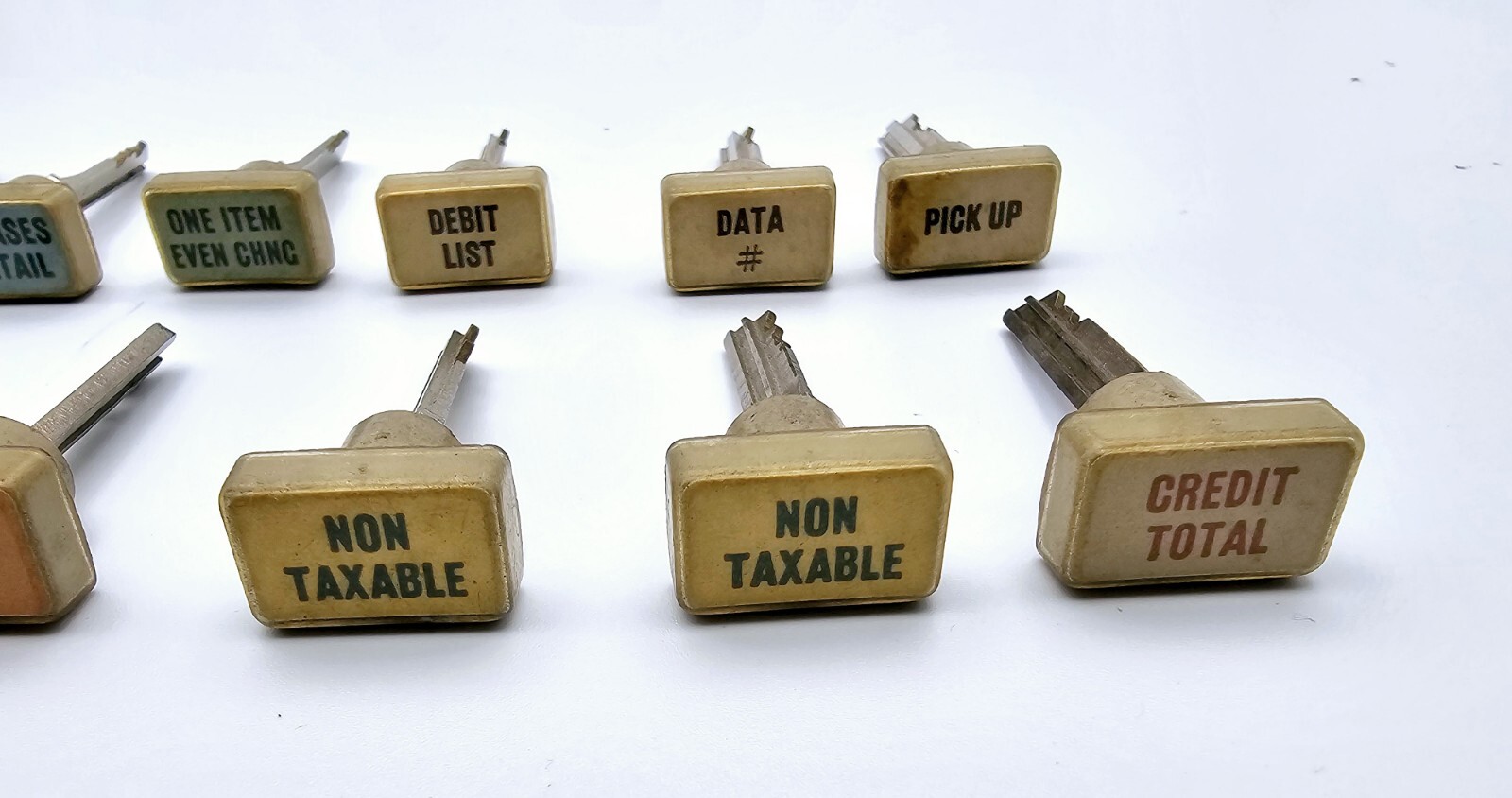 NCR National Cash Register Keys 14 Pieces | eBay