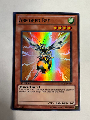 YuGiOh - Armored Bee - PRC1-EN007 1st Edition - Super Rare Holo - NM | eBay