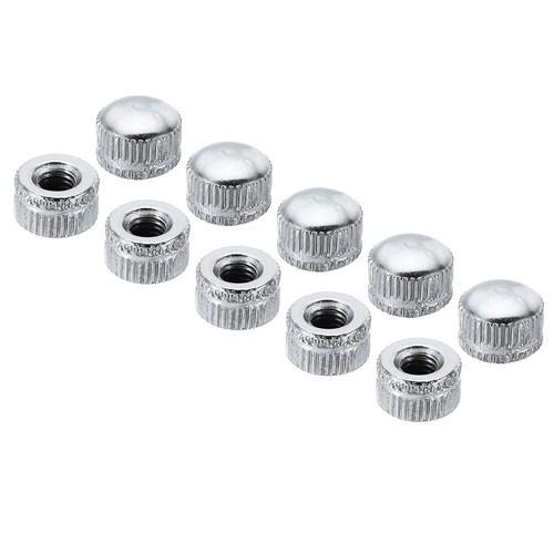 30pcs M5 Knurled Cap Nut Bolt Cover Screw Caps Insert Female Thread ...