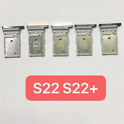 For Samsung Galaxy S22/S22+/S22 Ultra SIM Card Slot Card Sleeve Card ...