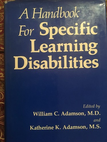 A Handbook for Specific Learning Disabilities 9780470263082| eBay