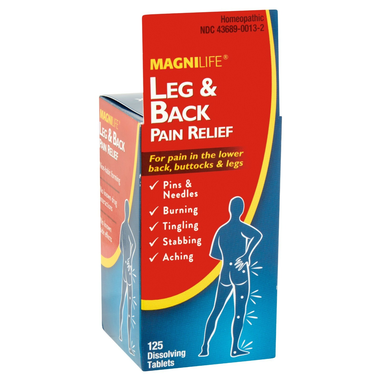 MagniLife Leg & Back Pain Relief Targets Burning, Tingling, Shooting ...