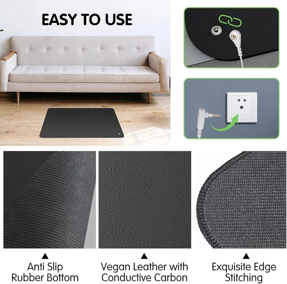 Grounding Mat for Improving Sleep, Grounding Pad for Health, Grounding ...