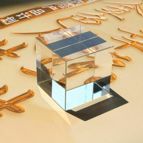 Transparent Crystal Cube Lens For Optical Prism Photography And Home ...