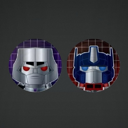 Transformers Optimus Prime & Megatron Funko Pop Button Hat Pin Set 2020 ...