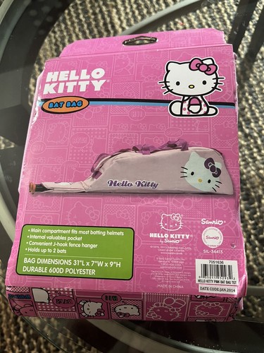 Hello Kitty Bat Bag Pink Baseball Softball 31x7x9 Brand New Original ...