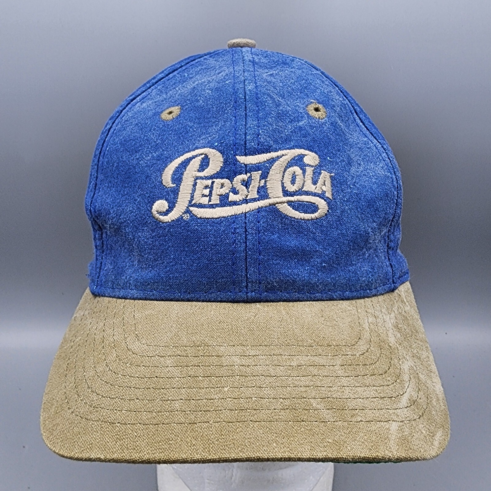 Vintage Classic Pepsi Cola Script Hat Cap SnapBack Ta… - Gem