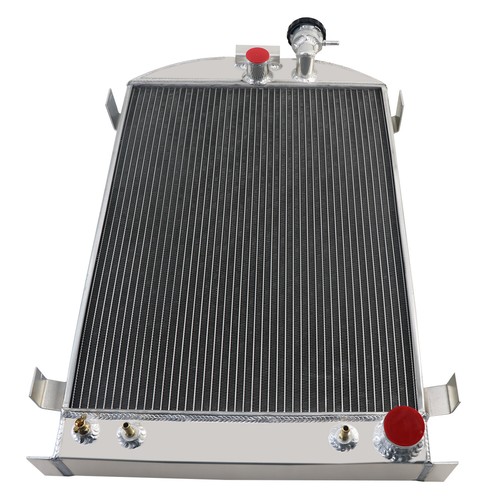 4 Row Radiator Shroud Fan For 1933-1935 Ford MODEL A Series Hot Rod ...