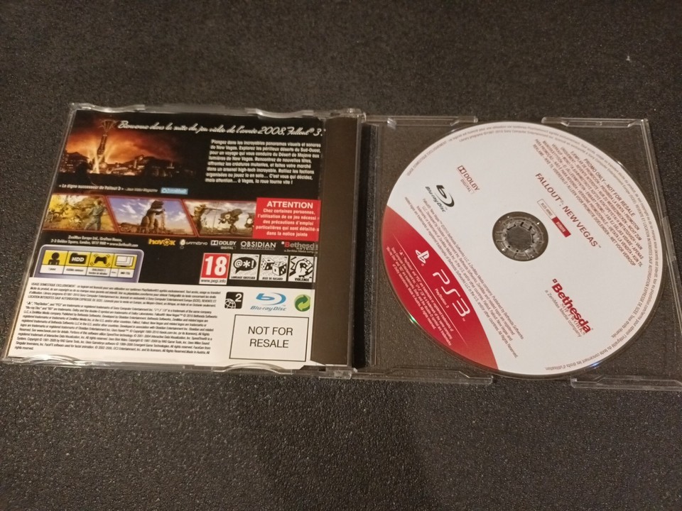 PS3 Playstation 3 PAL PROMO PRESS presse fallout New vegas | eBay
