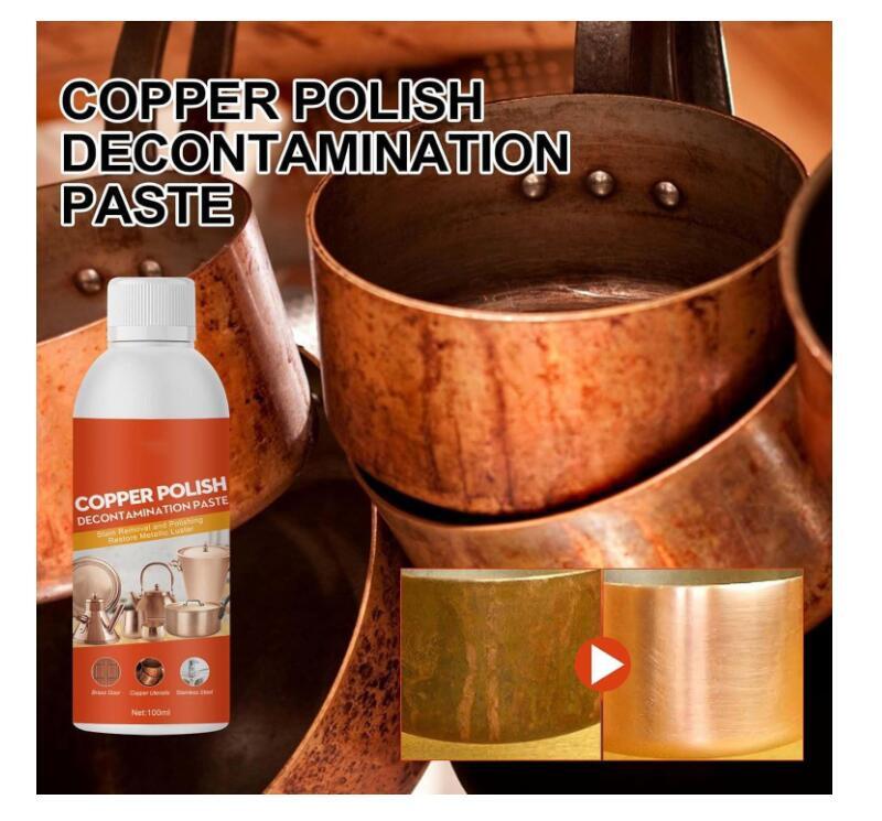 Brass Copper Cleaner Polish Spray,Gently Cleans Tarnish Without ...