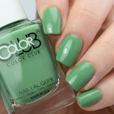 Color Club Jardin Green - Spring Muted Green Creme Cream Nail Polish ...