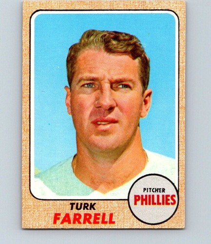 1968 TOPPS BASEBALL #217 TURK FARRELL NRMT JH | eBay