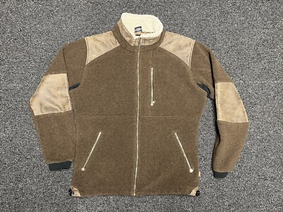 Kuhl Sweater Adult Large Brown Alpenwurx Fleece Jacket Full Zip Mens | eBay