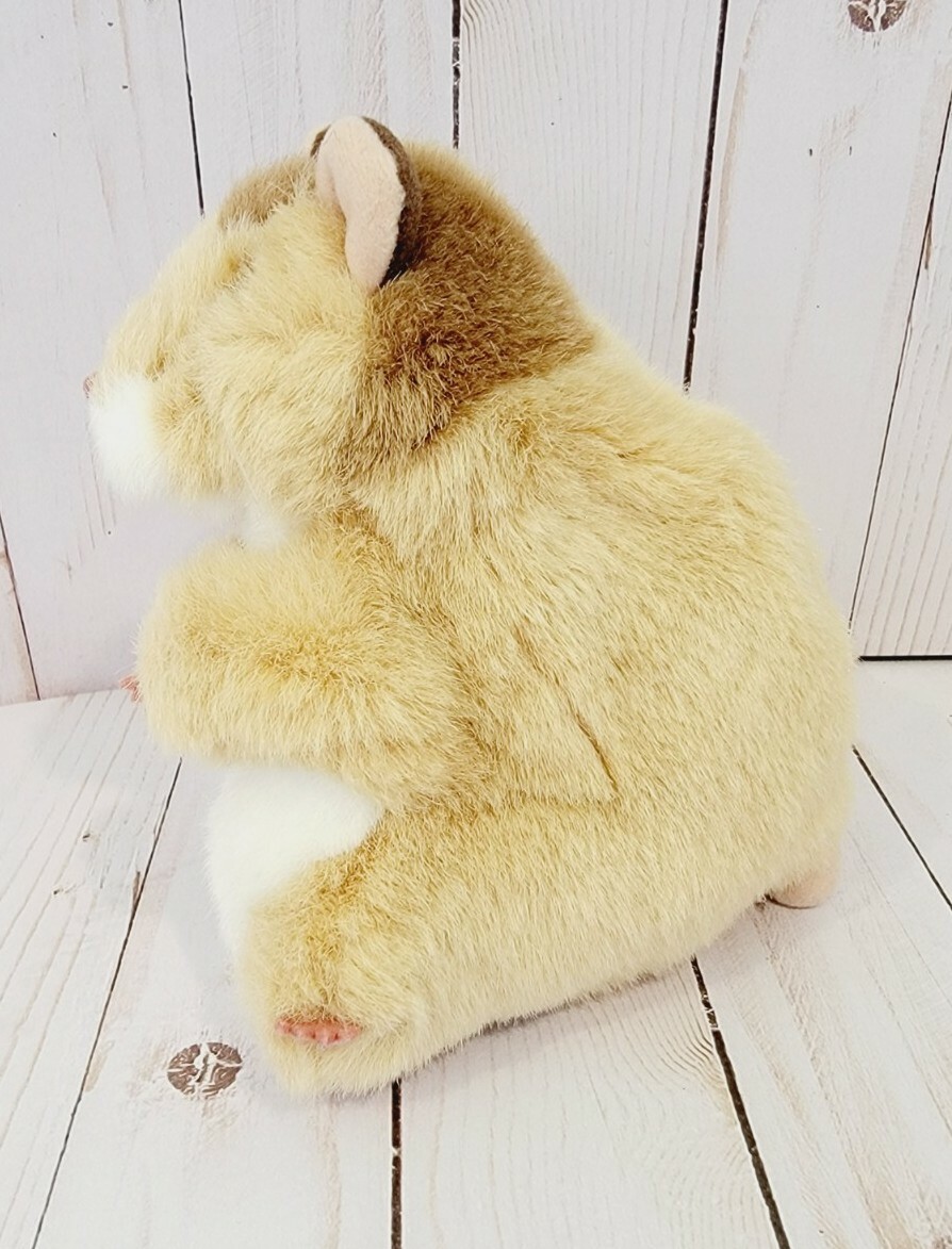 Folkmanis Hamster Plush Hand Puppet Hamster Light Tan Soft Animal Toy ...